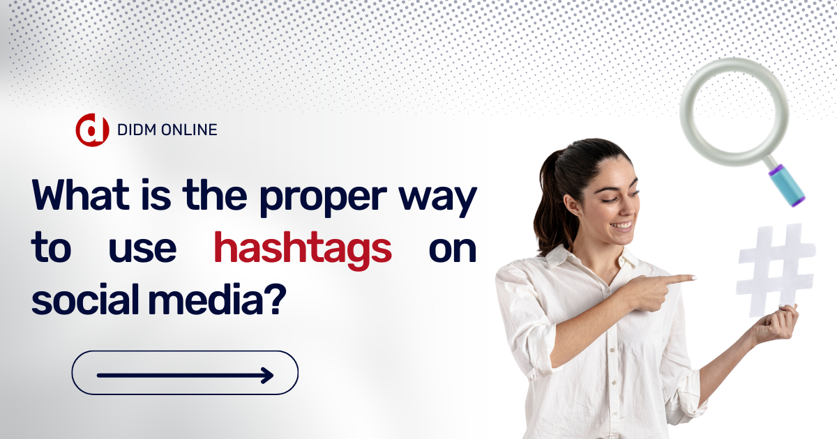LMS | What is the proper way to use hashtags on social media?